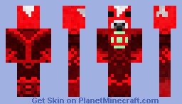 Red Lantern Mooshroom! Minecraft Skin