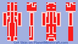 Red Man Minecraft Skin