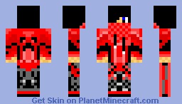 Red Man Minecraft Skin