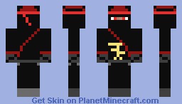 Red Ninja Minecraft Skin