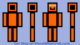 Red Robot Minecraft Skin