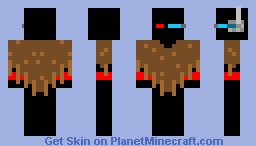 Red Shadow Minecraft Skin