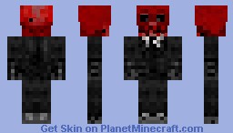 Red Skull Minecraft Skin
