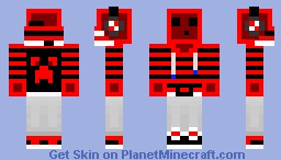 Red Slime Minecraft Skin
