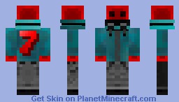 Red slime Minecraft Skin