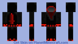 Red Sword Assassin (looks better in 3D Previewer) Minecraft Skin