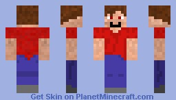 White Steve Minecraft Skin
