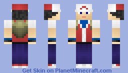 PkMn Trainer Red Minecraft Skin