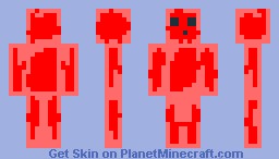 Red Slime Minecraft Skin