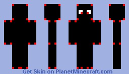 Red and Black Skin Minecraft Skin