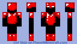 Red Armor Minecraft Skin