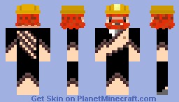 dwarf red beard (mining Dwarf) Minecraft Skin