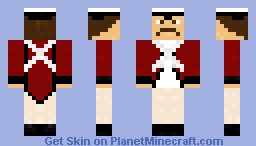 Redcoat Minecraft Skin