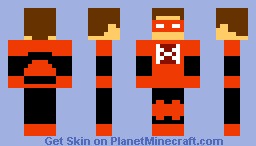 Red lantern Minecraft Skin