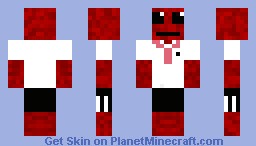 Red Man Minecraft Skin