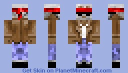 Redneck Biker Minecraft Skin