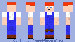Redneck Kristefon Minecraft Skin