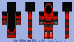 Redstone Night Assassin [Original] Minecraft Skin