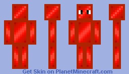 Redstone Man Minecraft Skin