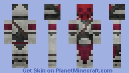 Hastily Done Redstone Knight Minecraft Skin