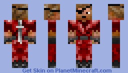 Redsword Minecraft Skin