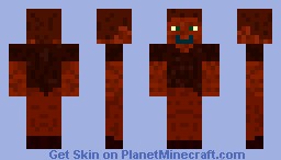 Red Zombie Minecraft Skin