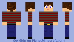 Just regular Minecraft Skin
