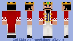 King Minecraft Skin