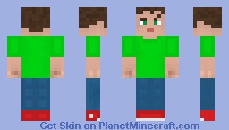 Remastered Tobuscus Minecraft Skin