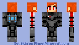 Default Female Shepard [Renegade] Minecraft Skin
