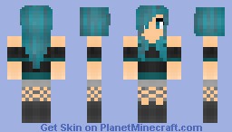 Rocker Girl Request! Enjoy :3 Minecraft Skin