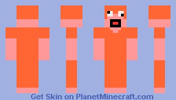 Retard In Leather Armour Minecraft Skin