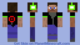 Retro steve Minecraft Skin