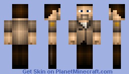 rick from the walking dead Minecraft Skin