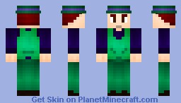 Edward Nigma - The Riddler Minecraft Skin
