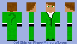 Riddler - Batman Minecraft Skin