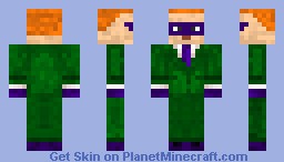 Riddler (Batman) Minecraft Skin