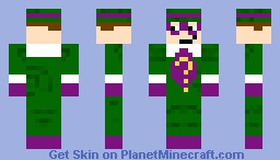 The Riddler Minecraft Skin