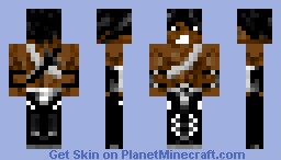 Buff Ninja Dude Minecraft Skin