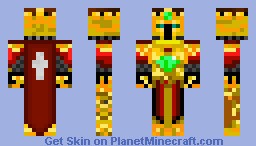 King of the kings Minecraft Skin