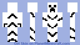 Supreme Creeper Invert Minecraft Skin