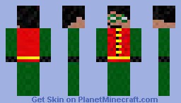 Batman Robin Skin WB Minecraft Skin