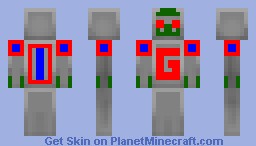 Robo Guy Minecraft Skin