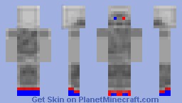 Robot Apocalypse Steve Minecraft Skin