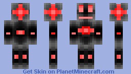 Robot Skin (RED Minecraft Skin