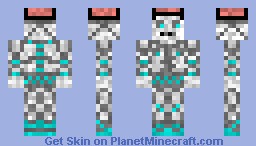 Cyber Robot Minecraft Skin