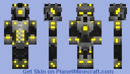 Liberty Prime Minecraft Skin