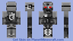 Robotic Knight Minecraft Skin