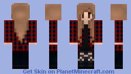 BunBuns Rocker Girl? Minecraft Skin