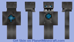 Blue Crystal-Rock Monster Minecraft Skin